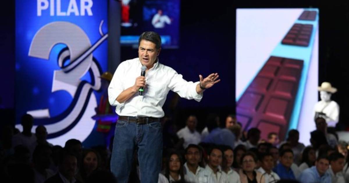 JOH: 'Honduras no volverá a ser tierra sin ley ni orden”