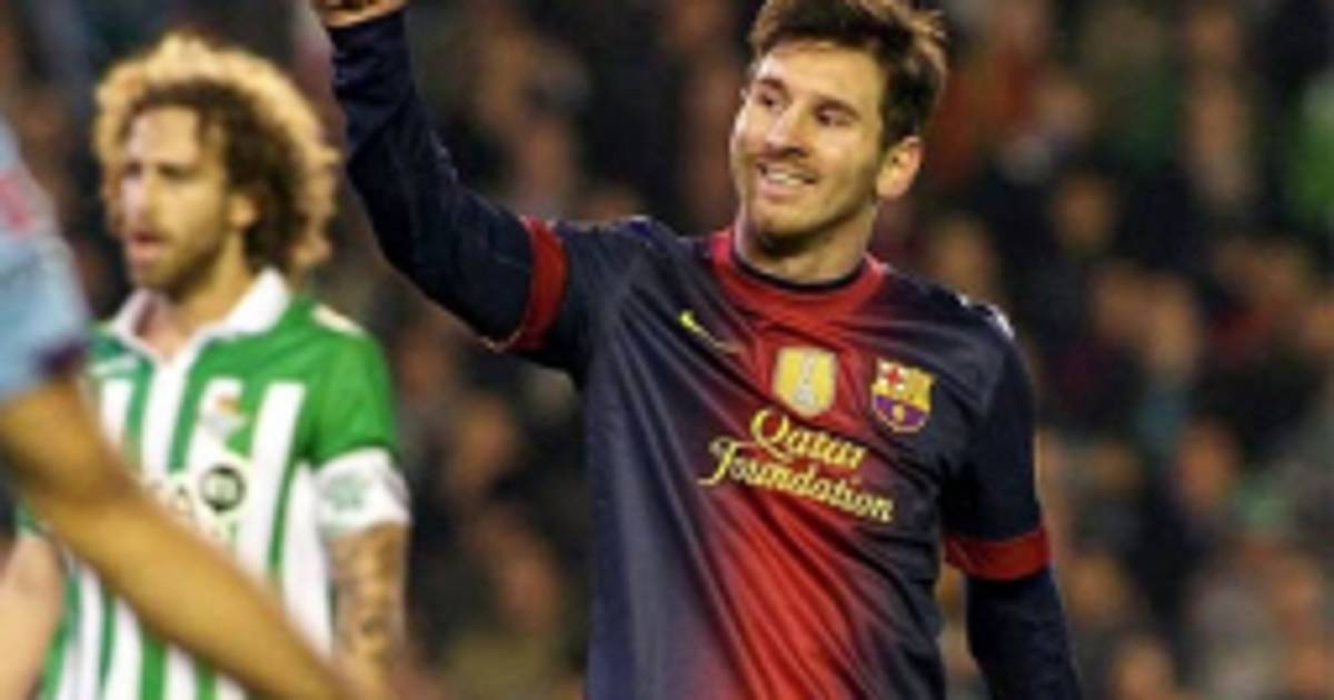 Messi: 'Es muy lindo el récord por lo que significa'