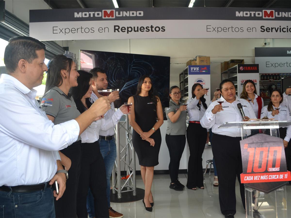 Motomundo y Ultramotor abren su tienda número 100 en Honduras