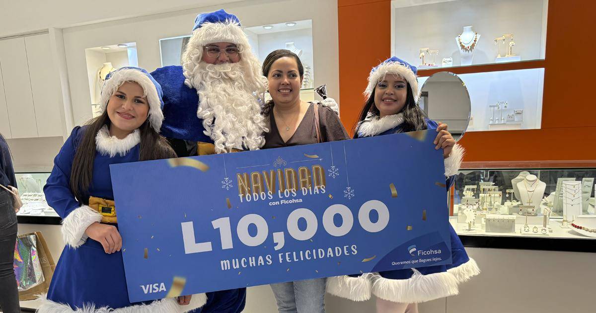 Disfruta de la Navidad todos los días con tarjetas Ficohsa