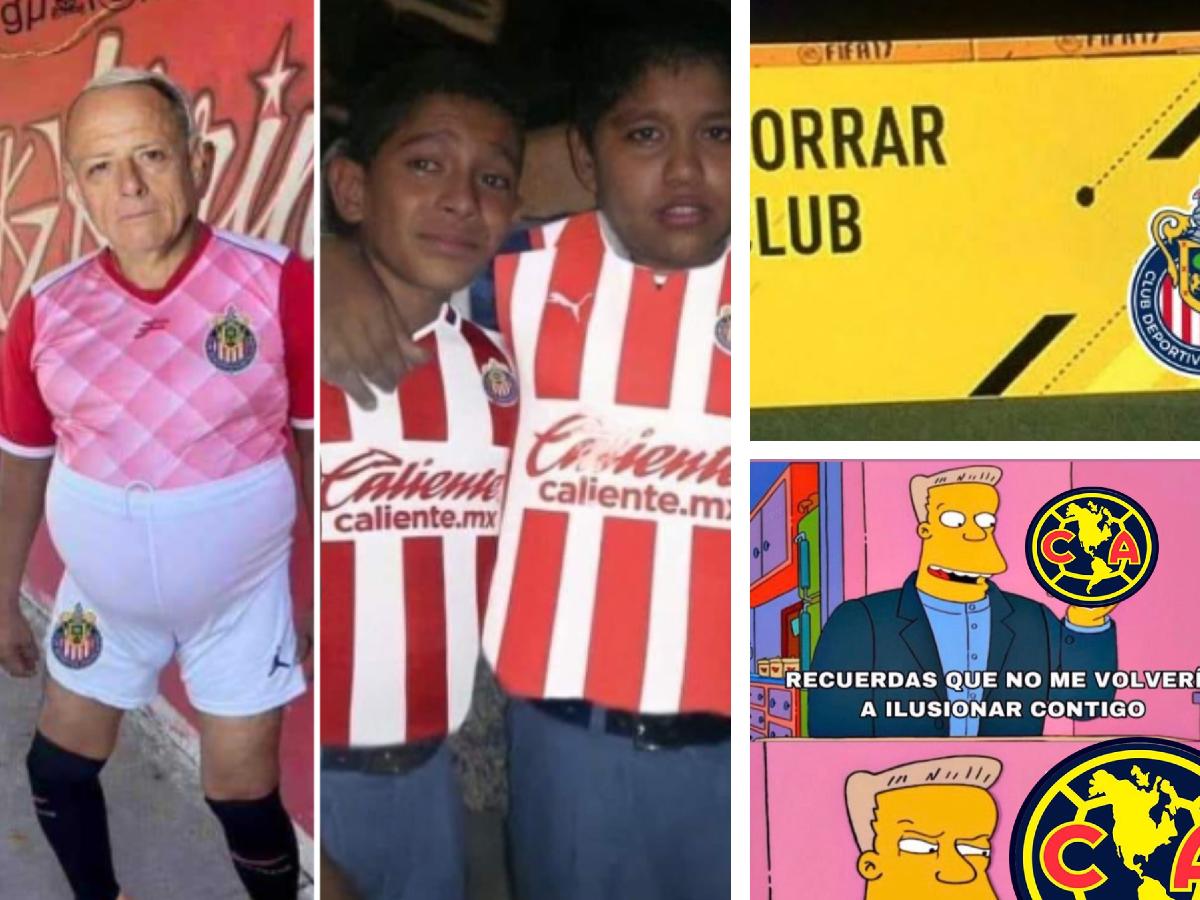 America Y Chivas Memes Chivas Vs América: Los Mejores Memes Del