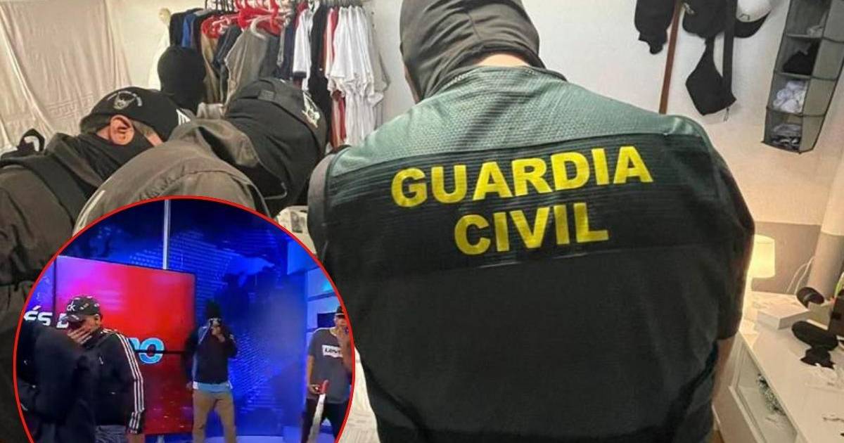 Detienen a los líderes de la pandilla que irrumpió en vivo en canal de ...