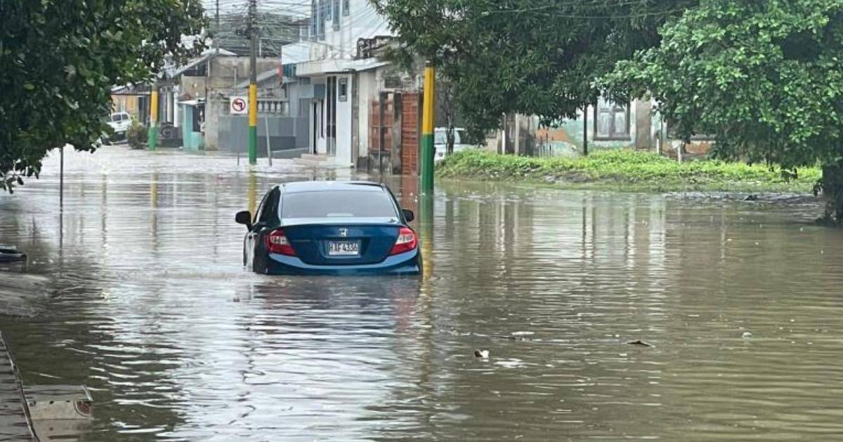 Colonias de El Progreso bajo el agua por las últimas lluvias