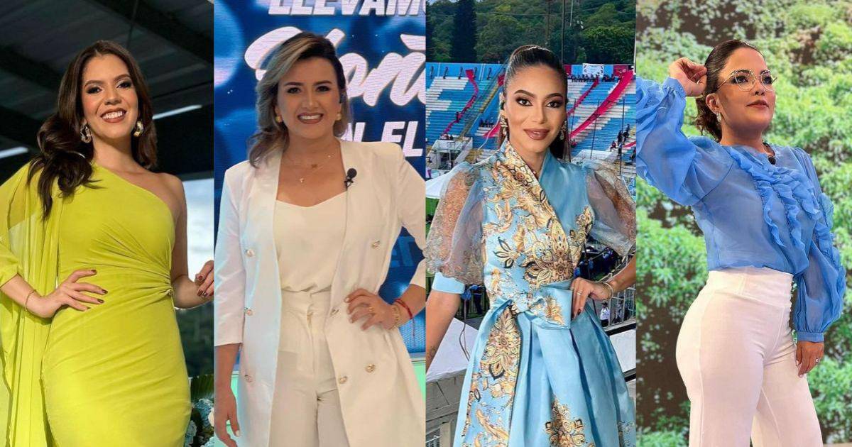 Así lucieron las presentadoras de televisión este 15 de septiembre ¿Quién lució mejor?