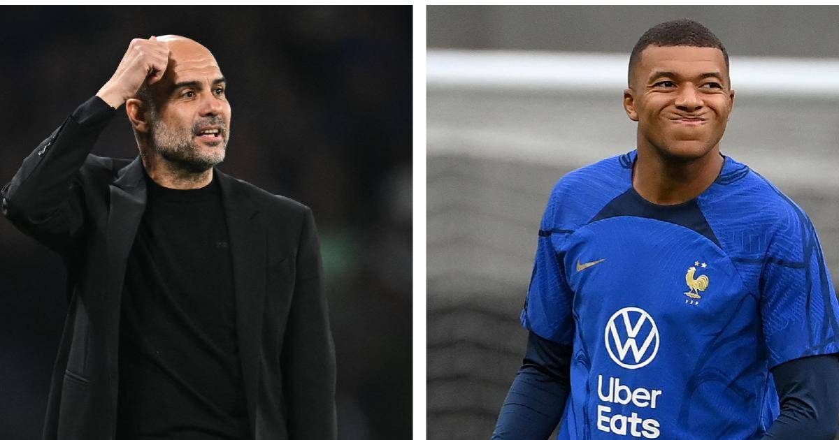 Pep Guardiola y su reacción sobre el fichaje de Mbappé por el City