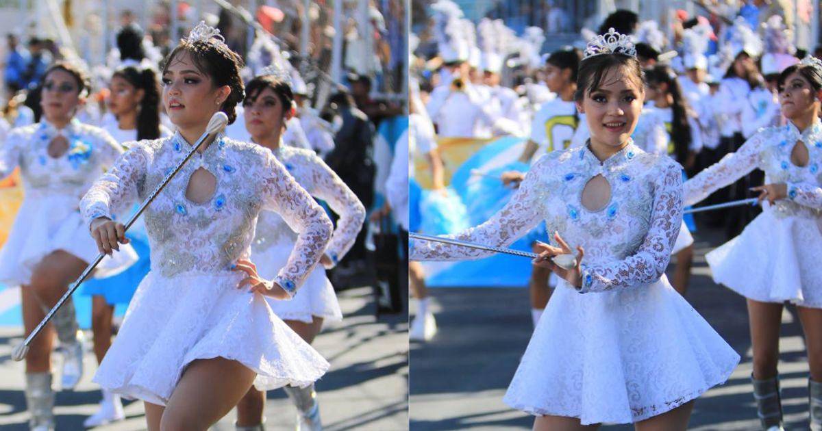 ¡Derroche de belleza! Preciosas palillonas deslumbran en desfiles de ...