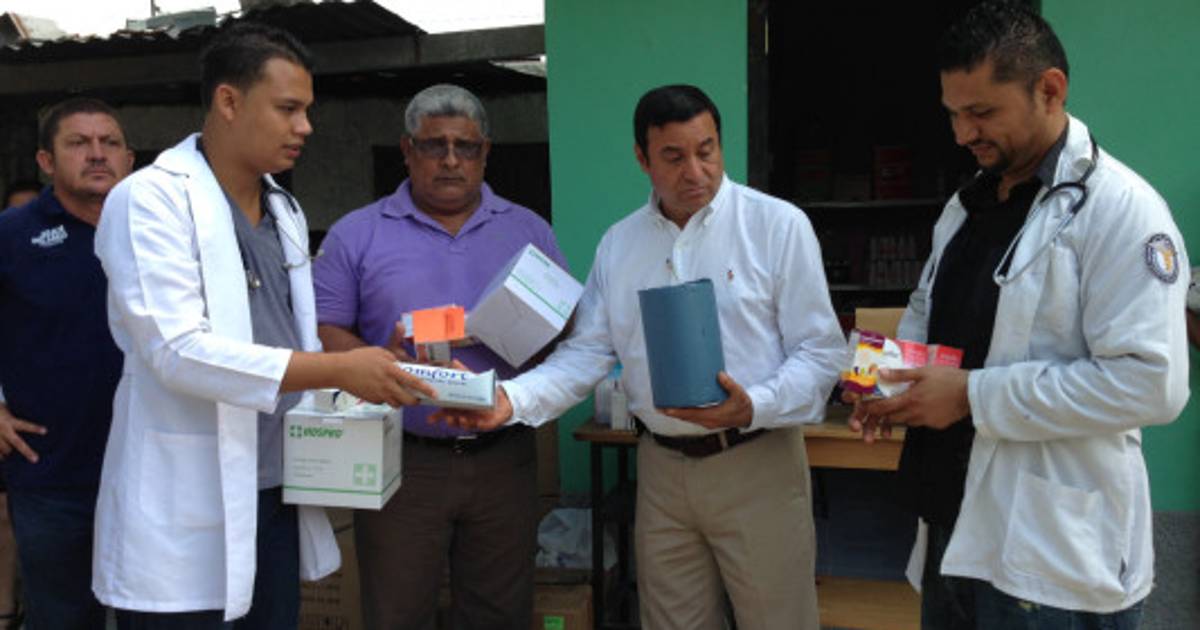 Chedrani lleva medicinas a Choloma