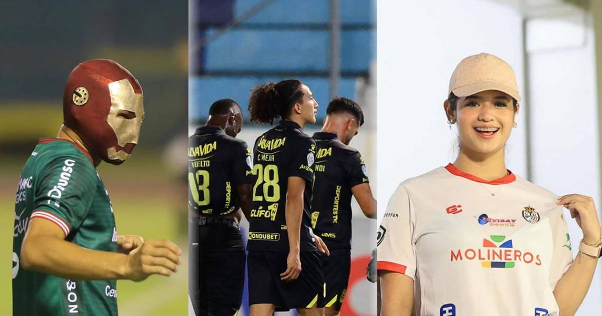 El Iron Man, jugador ensangrentado, frustración de Real España y bellezas