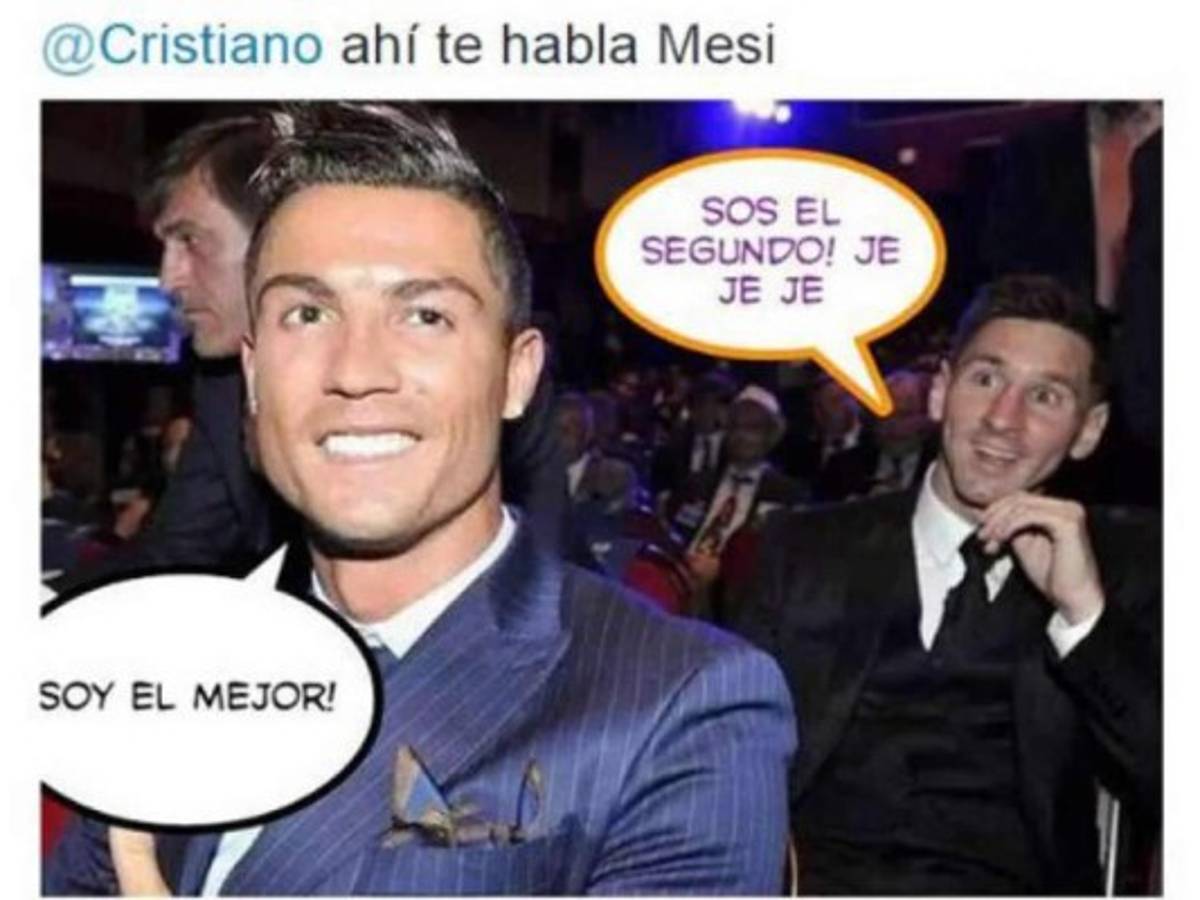 Los memes de la premiación al jugador Uefa - Diario La Prensa