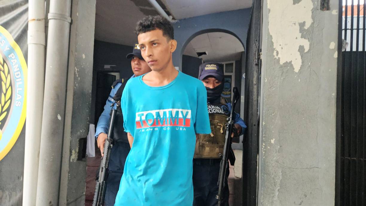 Capturan al “Rasky”, miembro de “Los Olanchanos”, en la Rivera Hernández