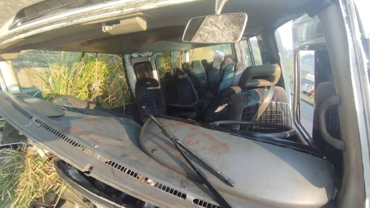 Busero que provocó accidente tenía su licencia suspendida de por vida
