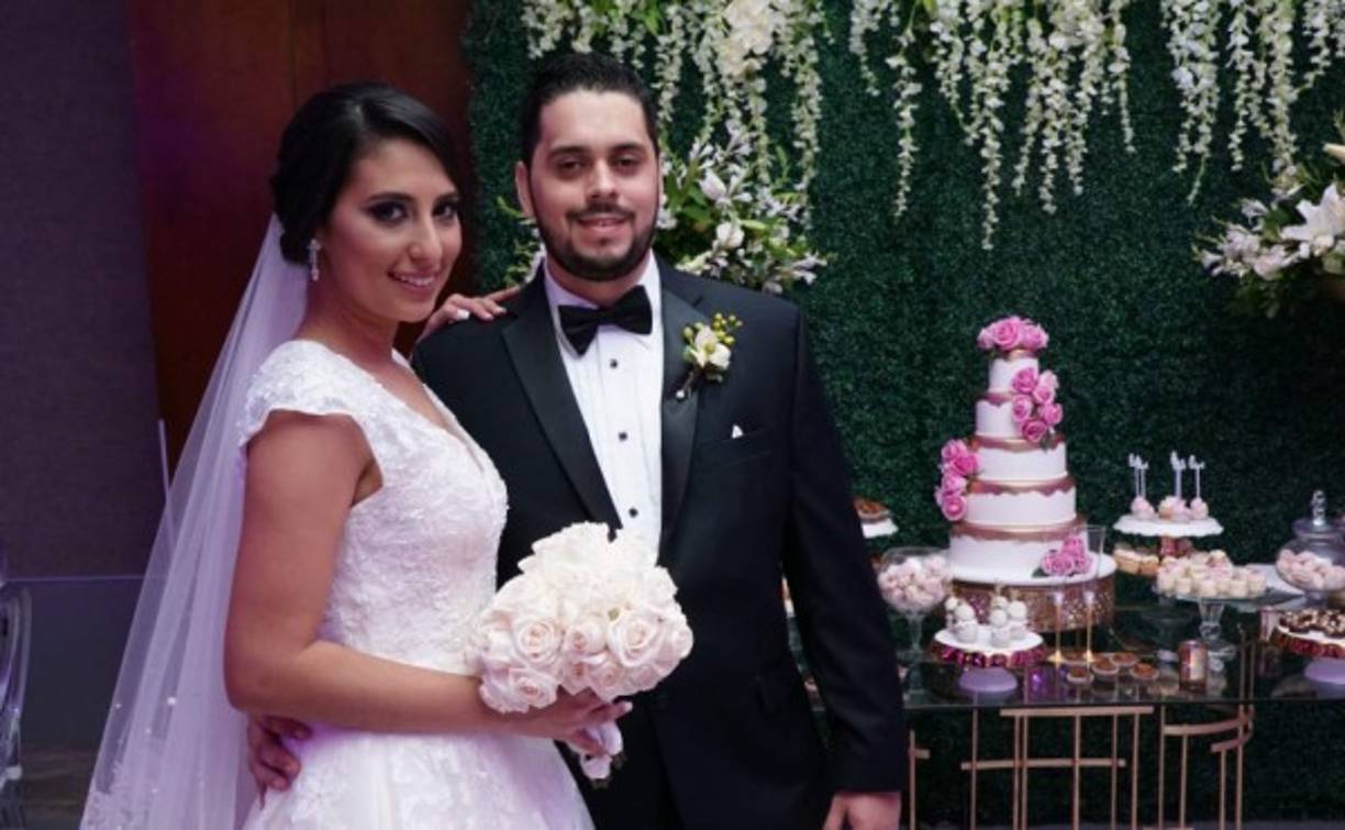 Boda de Michelle Zelaya y Manuel Melgar