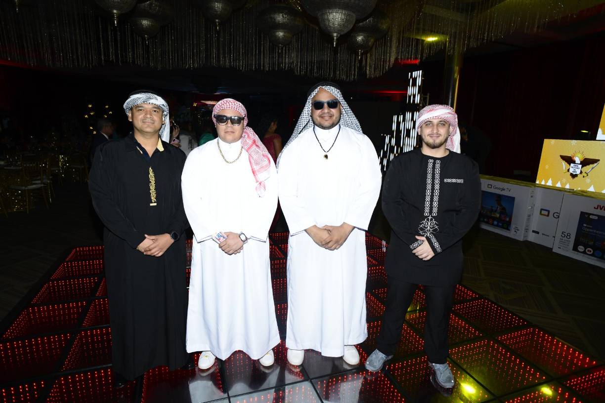 Grupo Inversa despide el 2024 con inolvidable fiesta árabe