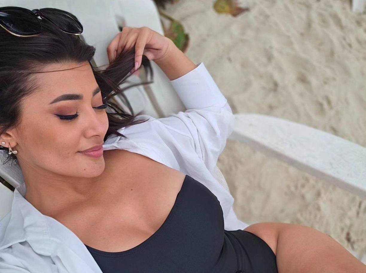 Milagro Flores es captada en apasionado beso con su novio en Roatán