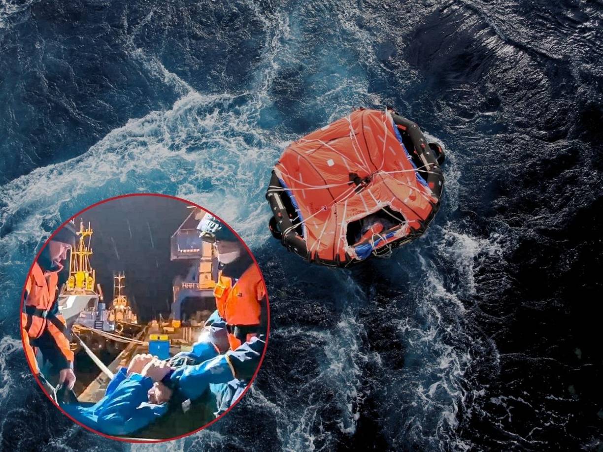 Rescatan a hombre que sobrevivió 67 días a la deriva en el mar