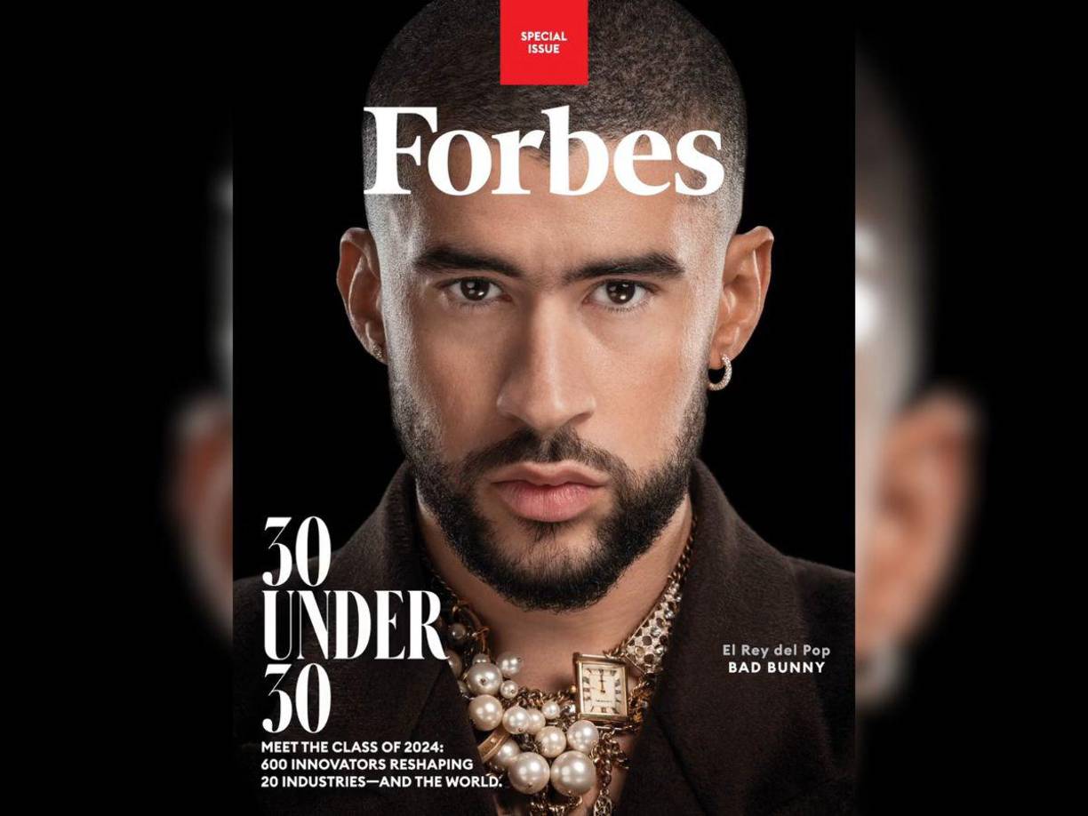 Forbes nombra a Bad Bunny como el nuevo “Rey del Pop”
