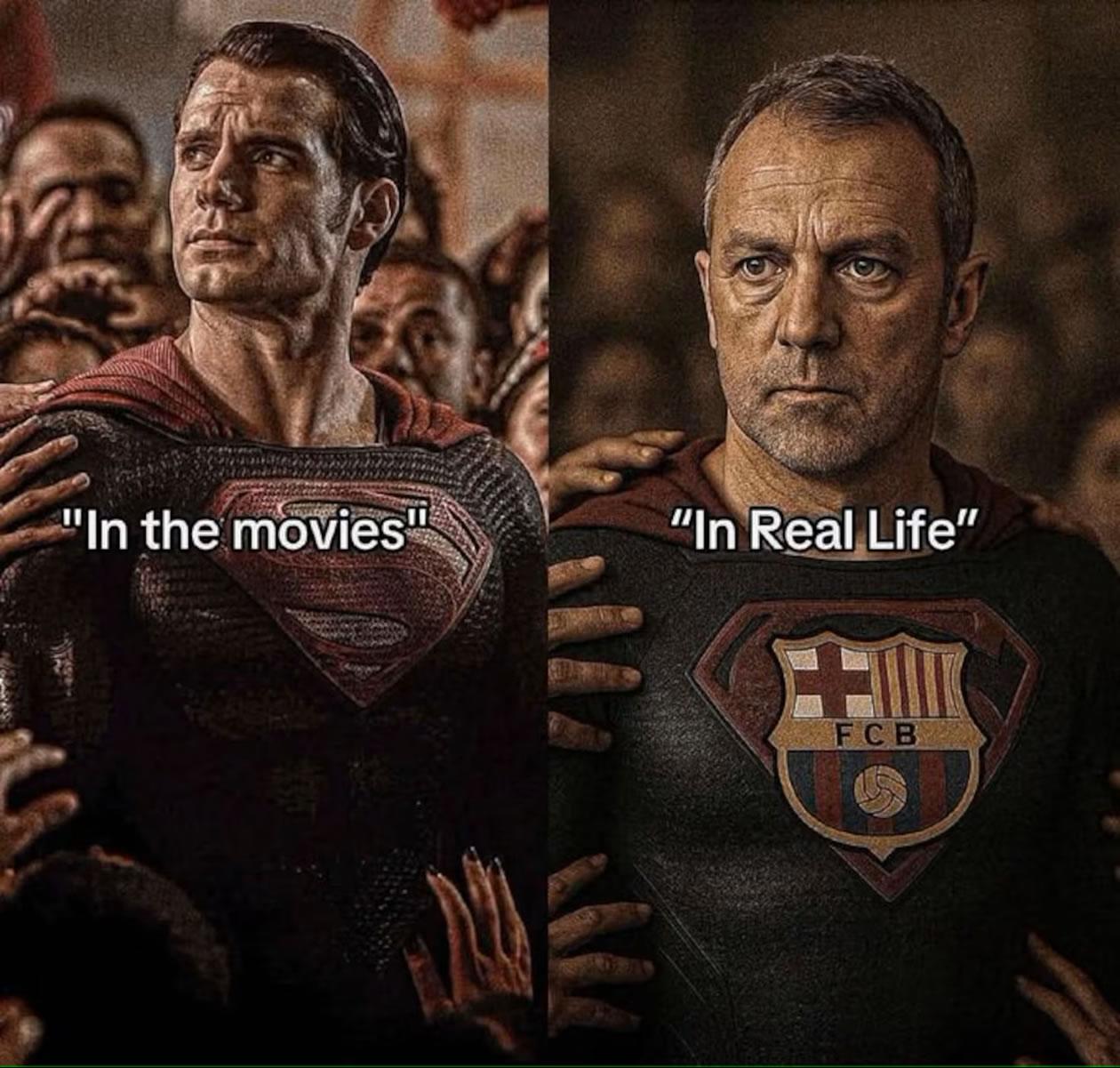 Barcelona sufre en los memes tras empatar con Inter: burlas al Real Madrid