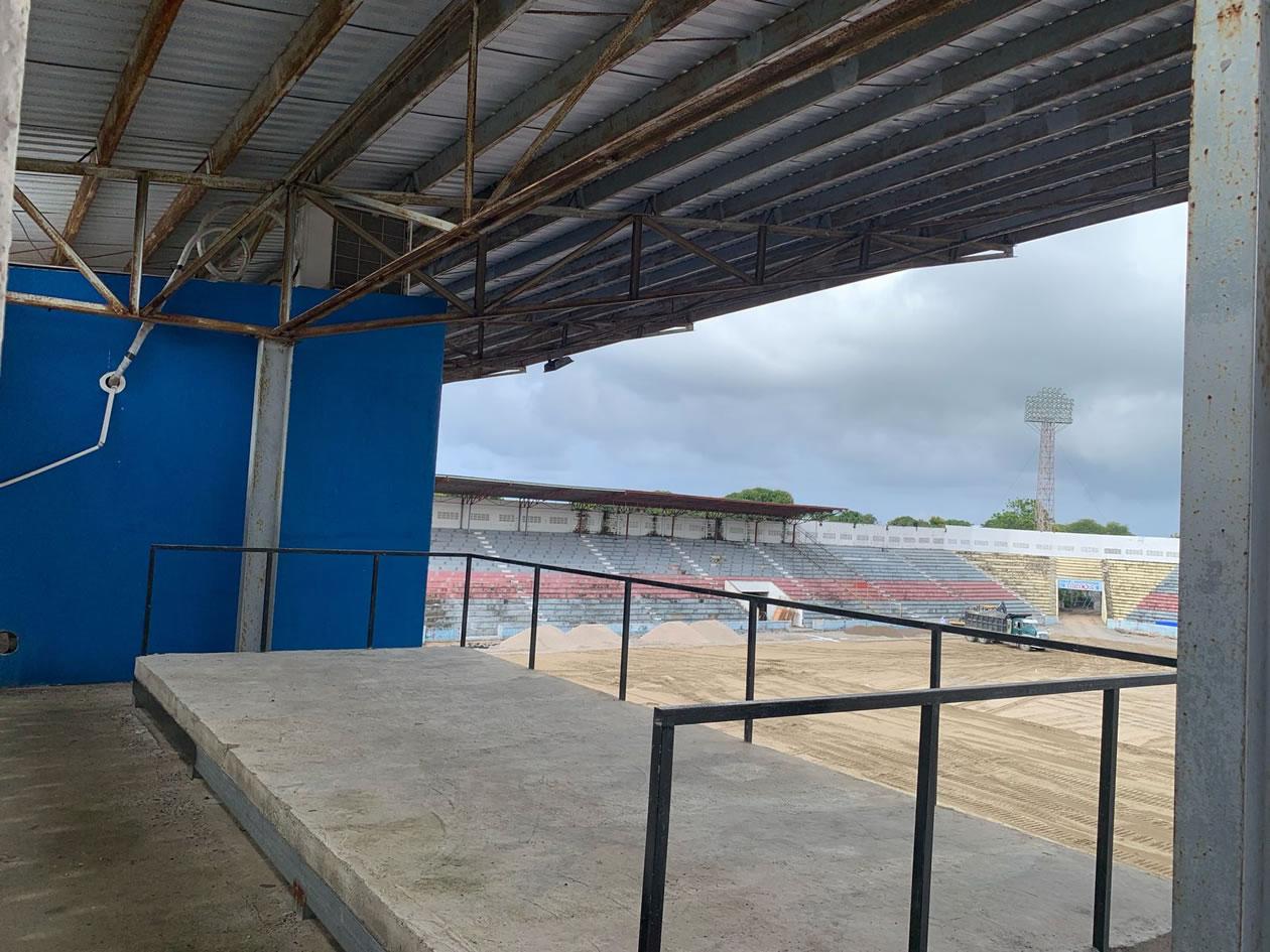 Así va la reforma del estadio Ceibeño tres meses después: ¿cuándo ...