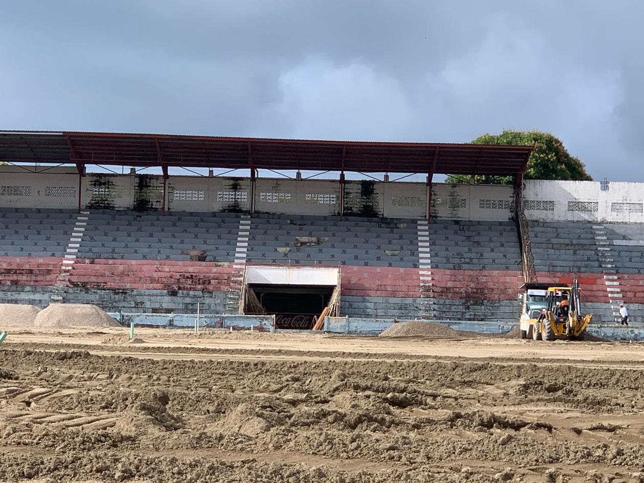 Así va la reforma del estadio Ceibeño tres meses después: ¿cuándo ...