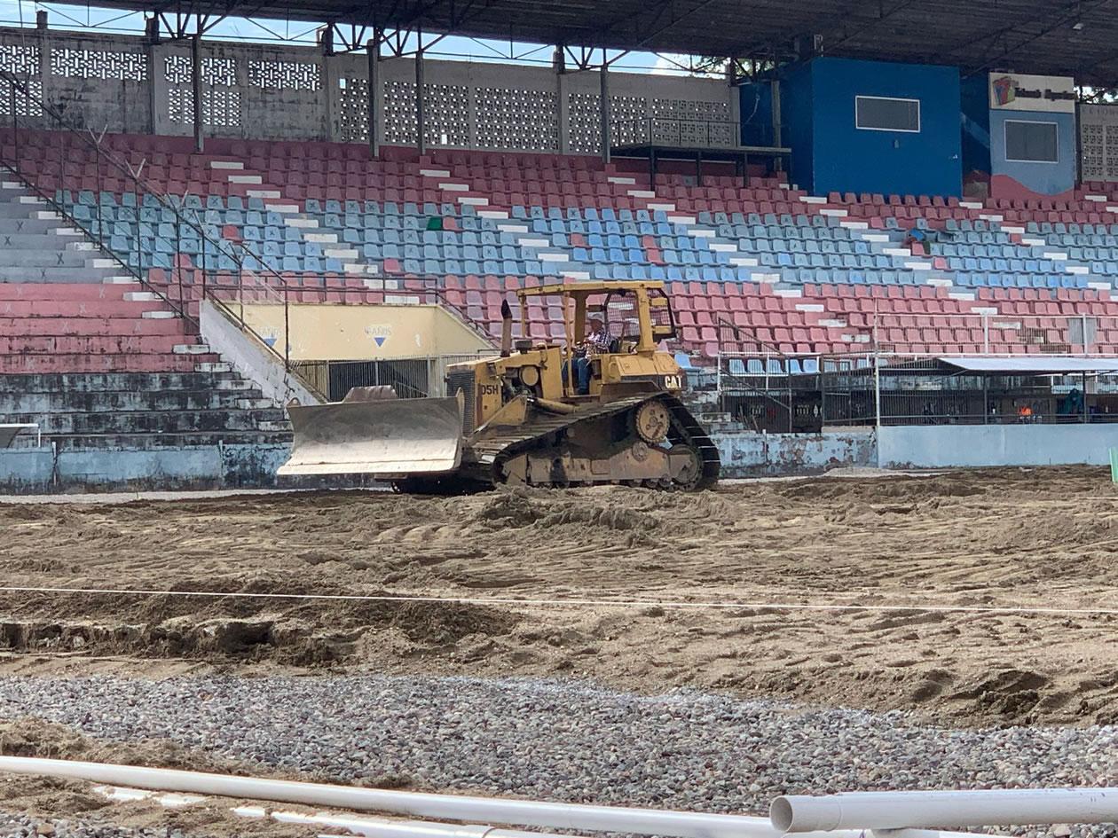 Así va la reforma del estadio Ceibeño tres meses después: ¿cuándo ...