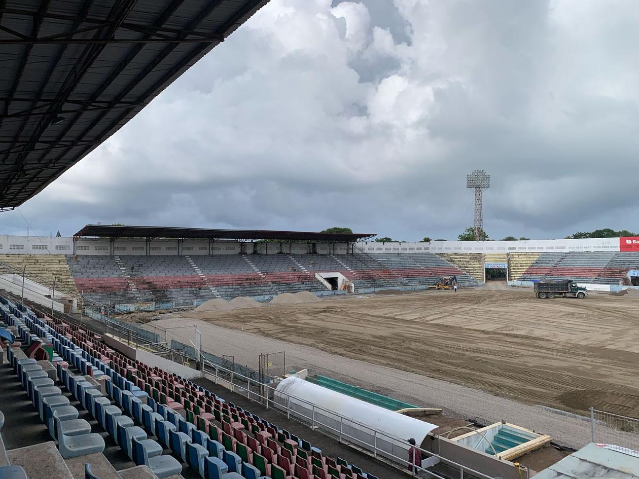 Así va la reforma del estadio Ceibeño tres meses después: ¿cuándo ...