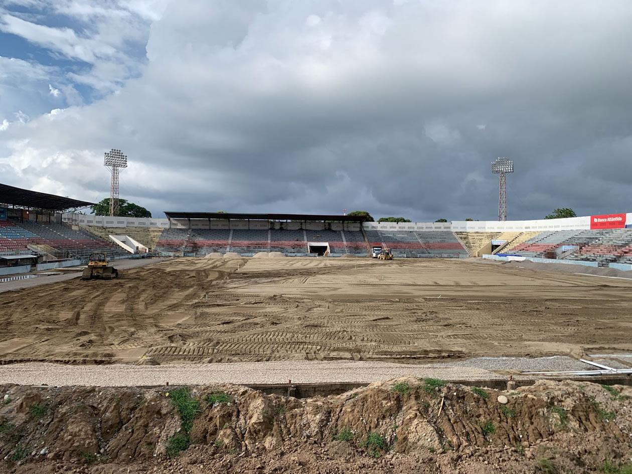 Así va la reforma del estadio Ceibeño tres meses después: ¿cuándo ...