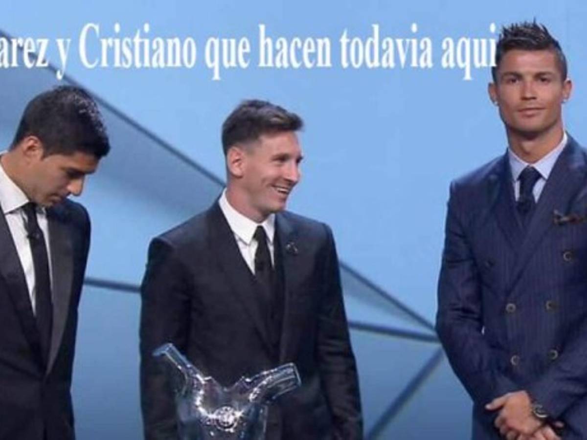 Los memes de la premiación al jugador Uefa - Diario La Prensa