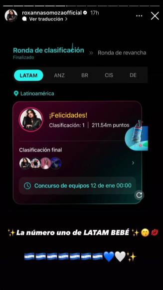 Roxy Somoza gana el TikTok Live Fest Global de Latinoamérica