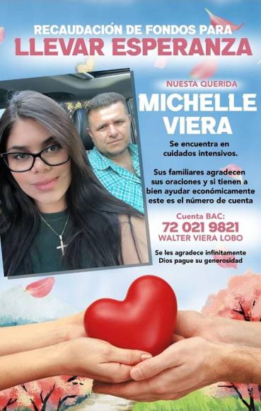Fallece Michelle Viera luego de estar 13 días en coma
