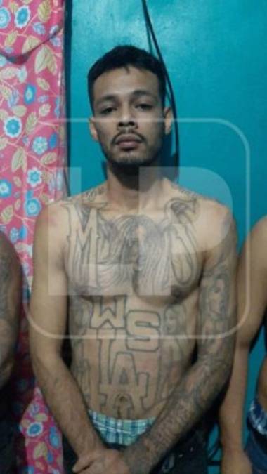 FOTOS: Los rostros de los supuestos mareros capturados en El Merendón