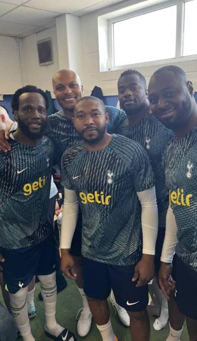 Wilson Palacios fue convocado por el Tottenham para juego de leyendas