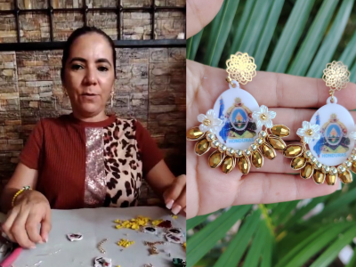 De maestra a artista: Teresa Duarte una exitosa joyera de Santa Bárbara