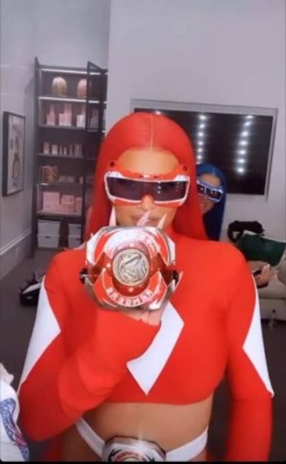 Kylie Jenner se disfraza de Power Ranger en su fiesta privada de ...