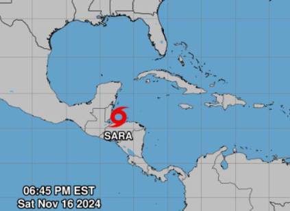 EN VIVO: tormenta Sara comienza a alejarse de Honduras intensificando ...