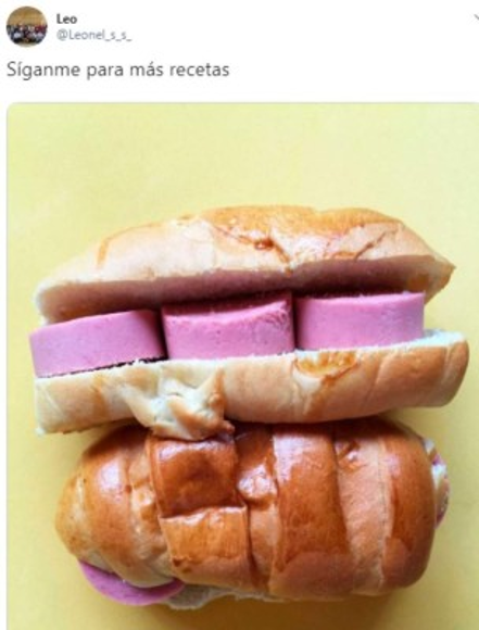 Síganme para más recetas: los memes más divertidos