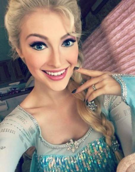 Anna Faith, la Elsa humana de Frozen - Diario La Prensa