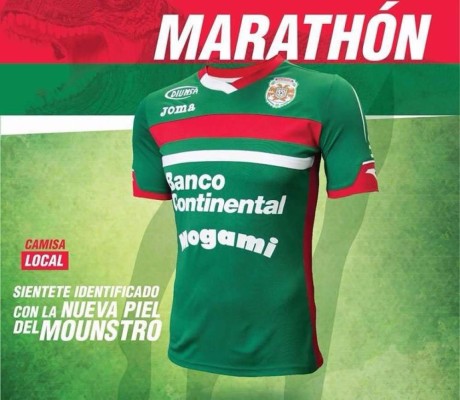 El Marathón presenta sus nuevos y llamativos uniformes