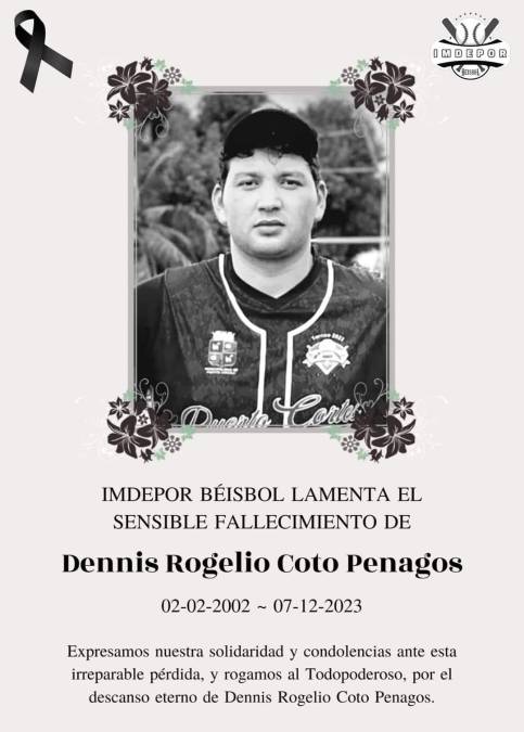 Luto en el béisbol: matan a exseleccionado hondureño en Puerto Cortés