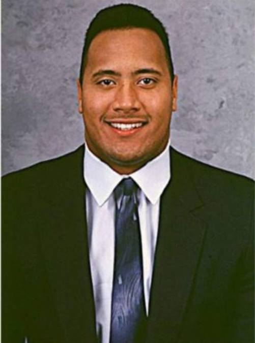 ¡Sin músculos y con cabello!: 'La Roca' luce irreconocible antes de ser ...