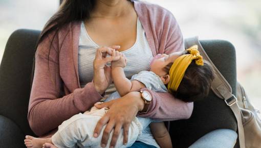 Preocupada porque sufre de puerperio tardío