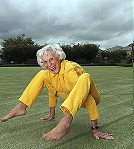 Ella es Bette Calman, la mujer de 89 años que está más fuerte que muchos