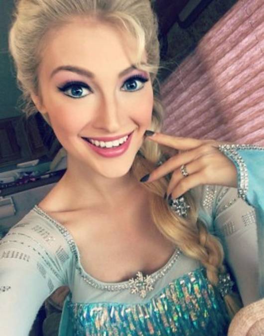 Anna Faith, la Elsa humana de Frozen