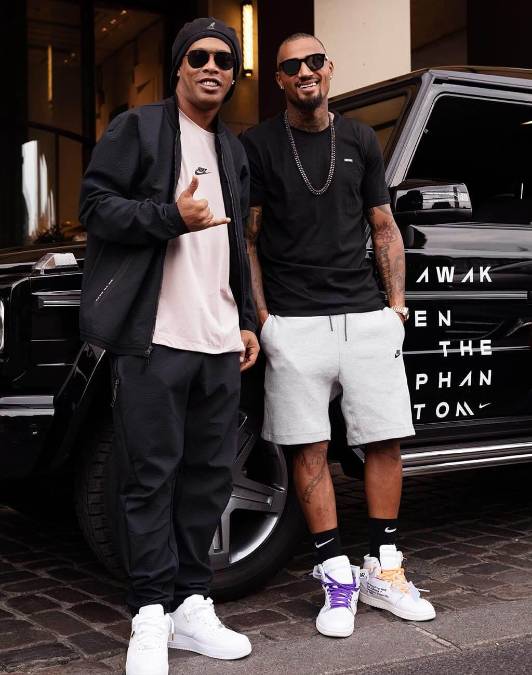 La mujer de Boateng se enteró que la engañaba por culpa de Ronaldinho