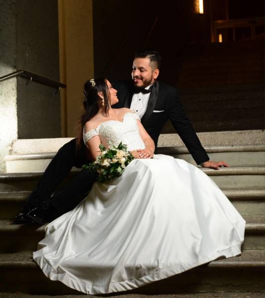 Jorge Monzón y Erika Álvarez se juran amor y lealtad por siempre