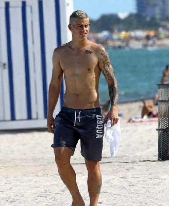 James y su esposa viven su segunda luna de miel en Miami