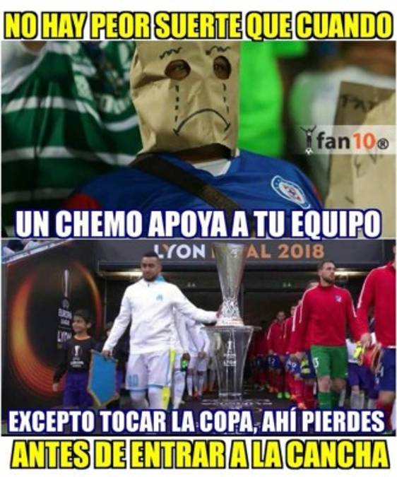 Los memes del Atlético campeón de la Europa League: Payet, centro de ...