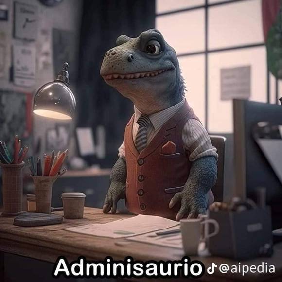 El origen del meme de los dinosaurios
