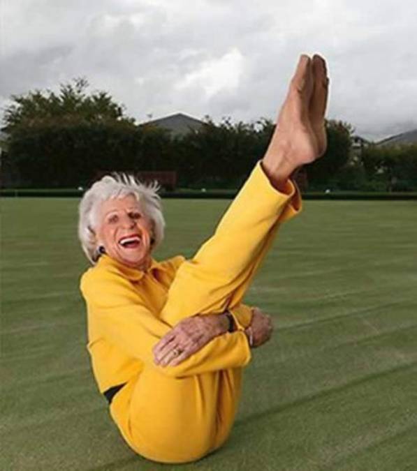 Ella es Bette Calman, la mujer de 89 años que está más fuerte que muchos