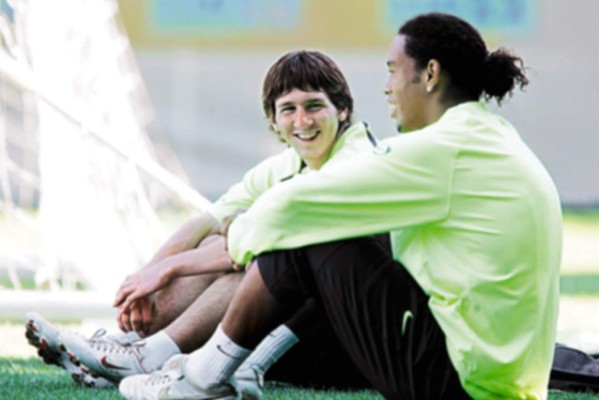 Messi defiende a Dinho