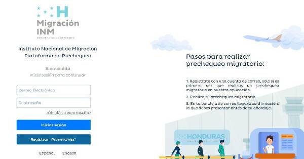 Guía rápida de prechequeo migratorio de Honduras
